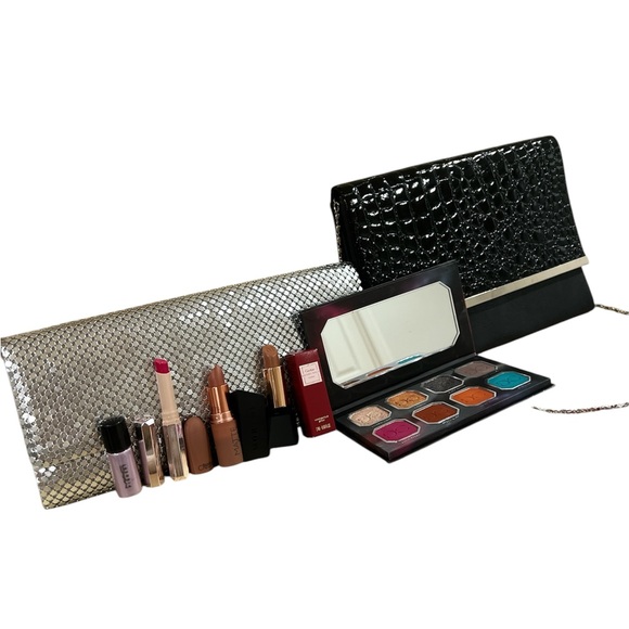 Makeup | Bundle Of 8 3 Lipsticks 1 Cartier Perfume 2ml Eyeshadow Pallet ...